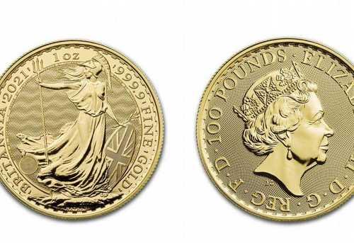 Золотая инвестиционная монета - Британия, 1 Oz