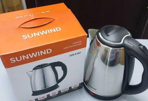 Чайник электрический Sunwind Новый