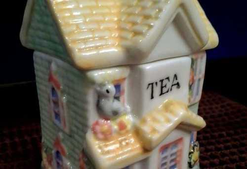 Баночка хранения чая. Керамика