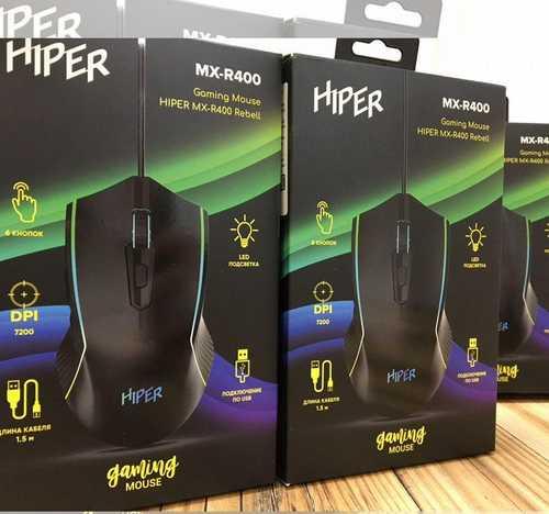 Игровая мышь новая Hiper гарантия