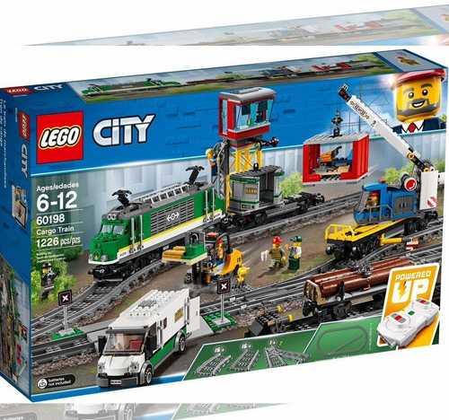 Lego City 60198 Грузовой поезд