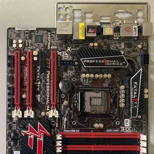 LGA 1155 ASRock Fatal1ty Z77 Professional-M