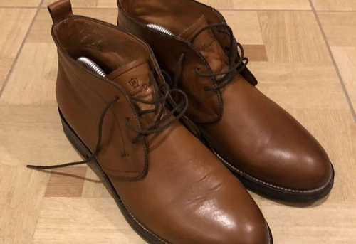 Мужские кожаные ботинки Massimo Dutti