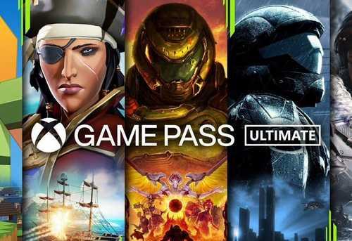 Подписка Xbox Game pass ultimate (1, 5, 9, 13 мес)