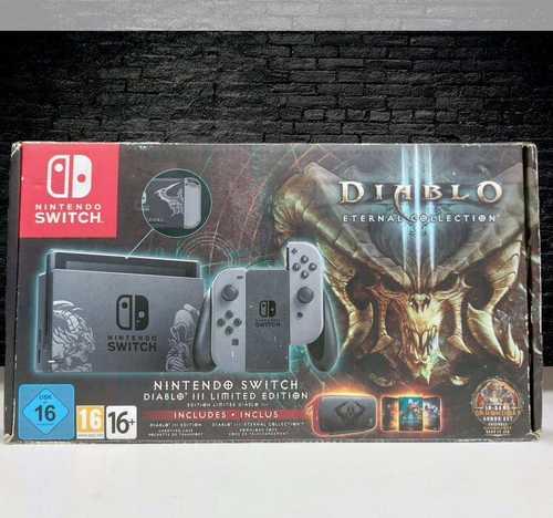 Nintendo Switch Diablo Edition Б/У + 256gb