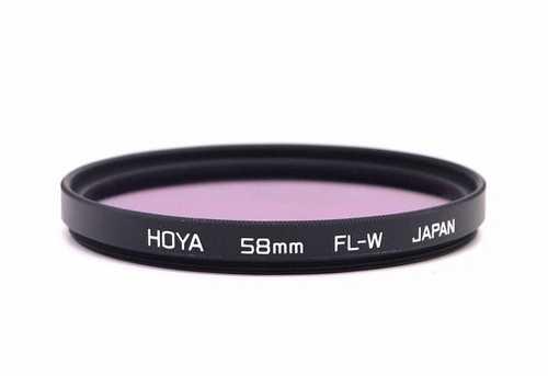 Светофильтр Hoya HMC 58mm FL-W Japan