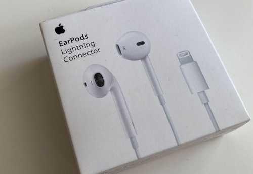 Наушники apple earpods lightning