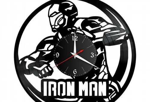 Часы настенные группа Iron Man из винила, №3