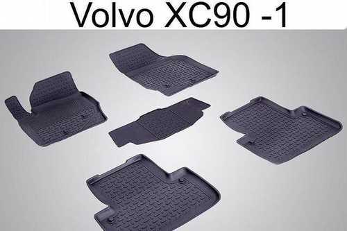 Коврики Volvo XC90 -1 толстые резиновые