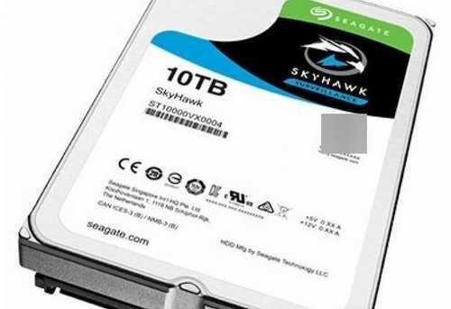Жесткий диск Seagate SATA3 10Tb 3.5' SkyHawk 7200