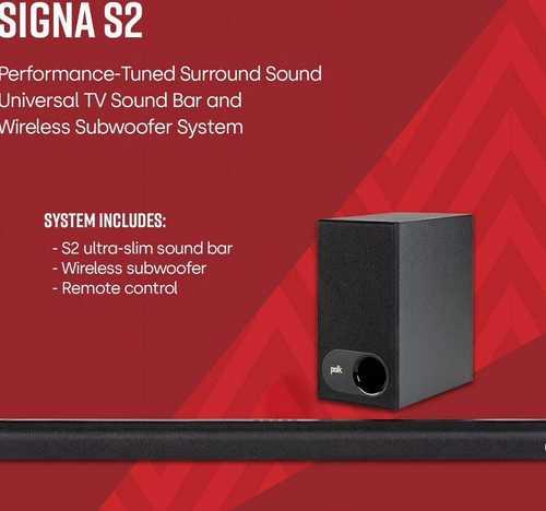 Саундбар Polk audio signa s2