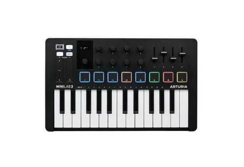 Arturia MiniLab 3 Black Edition