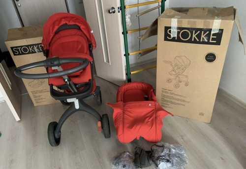 Коляска stokke xplory v5 2в1