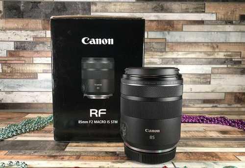 Объектив Canon RF 85mm F2 macro IS STM
