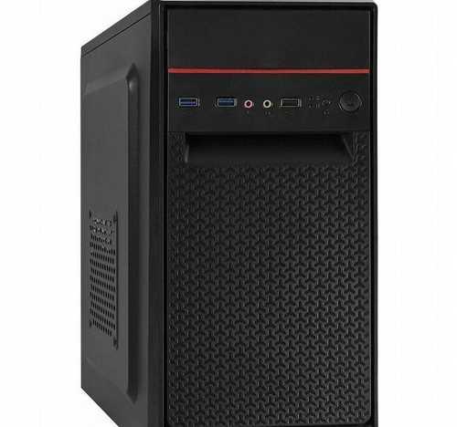 Exegate EX283060RUS Корпус Minitower ExeGate BAA-107U Black, mATX, без бп, 1*USB 2*USB3.0, Audio