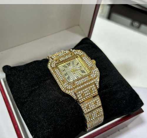 Часы cartier золотые женские