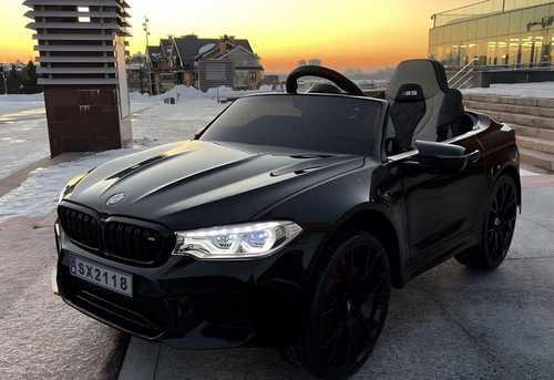 Детский электромобиль bmw m black