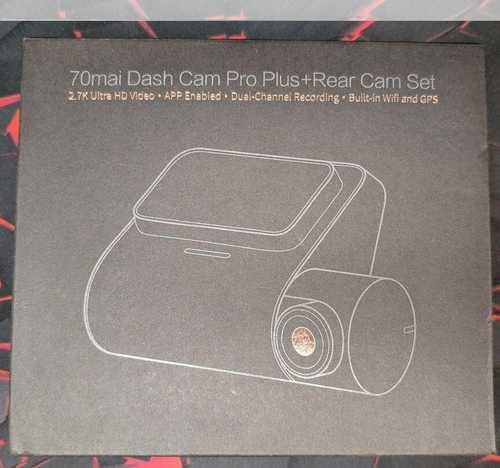 70mai Dash Cam Pro Plus  A500S-1   rear cam set