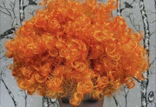 Оранжевый парик
