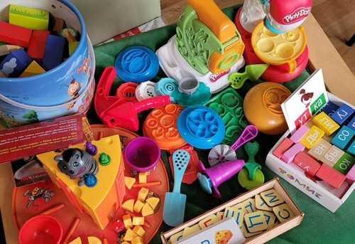 Пакет игрушек play doh, развивающие и настольные