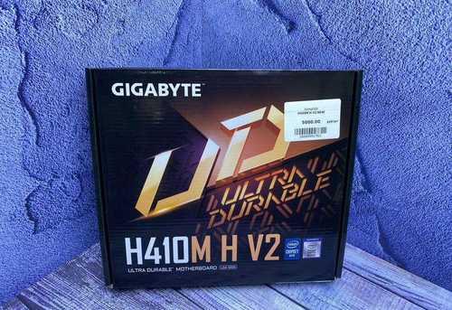 Материнская плата gigabyte H410M H V2(новая)