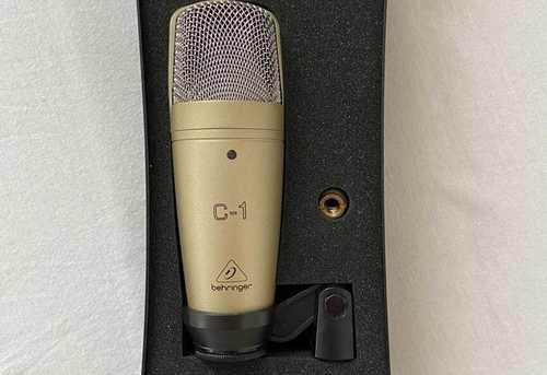 Конденсаторный микрофон behringer C1