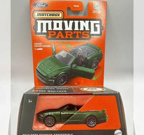 Matchbox moving parts