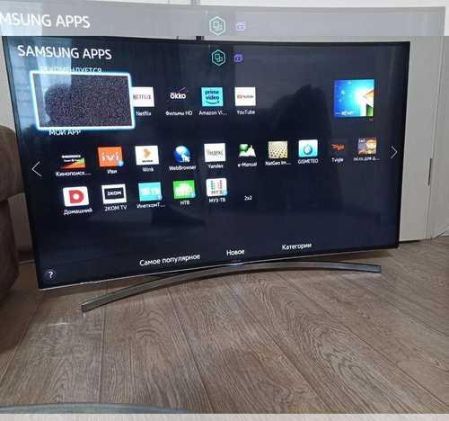 Изогнутый телевизор Samsung 48 SMART TV WI-FI FHD