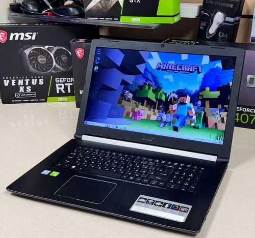 Мощный Acer 17.3 Nvidia GeForce / 12 RAM /SSD 1Tb