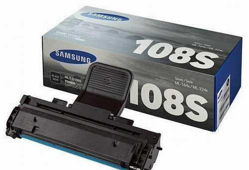 Картридж Samsung MLT-D108S, 1500 стр, черный