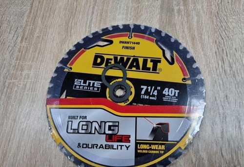 Пильный диск Dewalt dwaw71440 184мм/16мм финиш