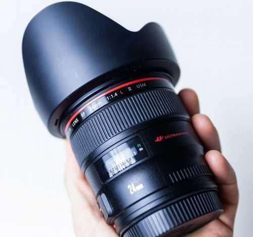 Canon EF 24mm f/1.4L II USM как в магазине