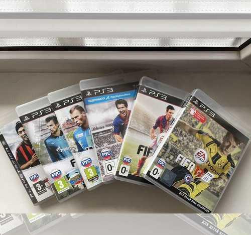 Диски на ps3 FIFA