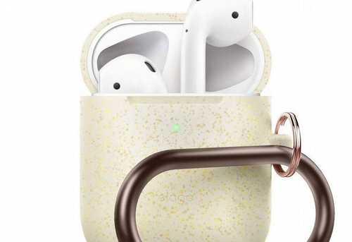 Чехол Elago для AirPods Hang Case Nightglow Pearl