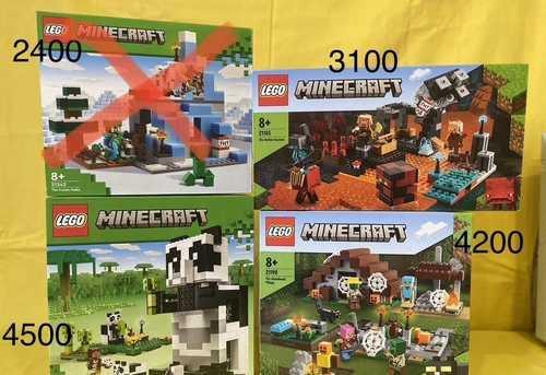 Lego Minecraft 21245 21185 21190