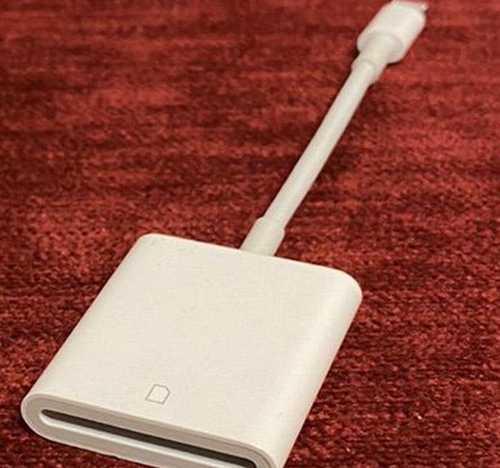 Apple Lightning to SD Card Camera Reader A1441