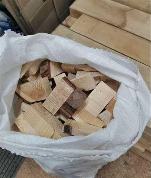 Дрова. Обрезь сосны камерной сушки