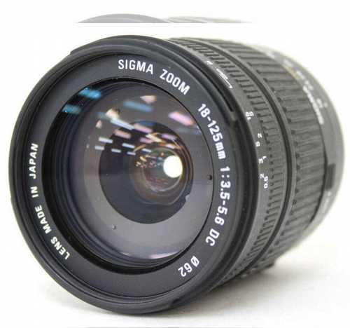 Sigma Zoom 18-125mm f/3.5-5.6 DC для Canon