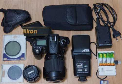 Nikon D90 комплект