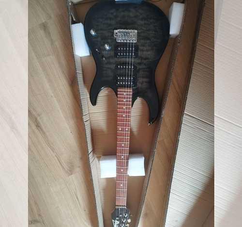 Электрогитара ibanez grx70 +звуковая карта umc22