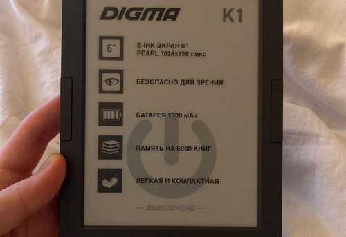 Электронеая книга Digma k1 Новая
