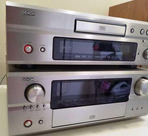 Denon AVR-3806 + DVD-3930 sacd Топовый комплект