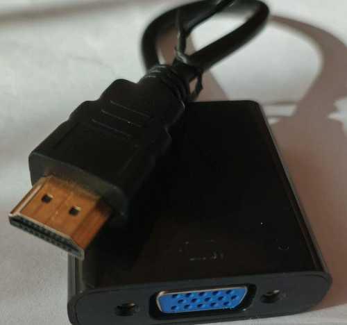 Переходник с hdmi на vga