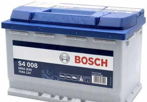 Аккумулятор Bosch Silver S4 008 74 Ач 680 А обратн