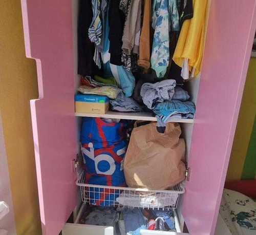 Шкаф детский для одежды IKEA стува