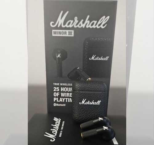 Беспроводные наушники marshall minor iii
