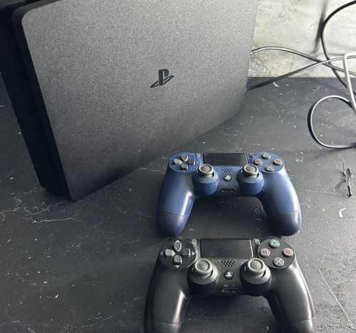 Sony playstation 4 slim 1tb с играми