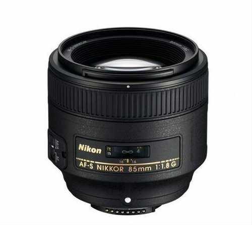 Объектив Nikon 85mm f/1.8G с гарантией