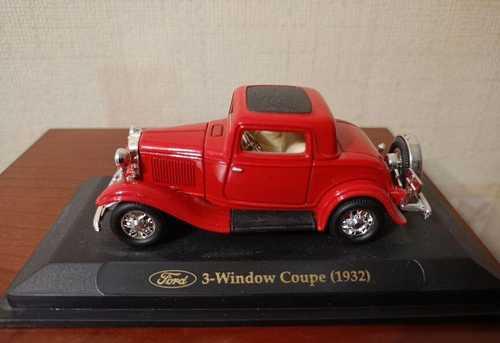 Модель автомобиля 1:43 Ford 3-d Window Coupe 1932