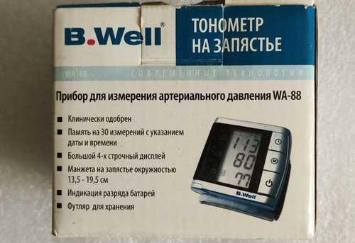 Тонометр на запястье B.well WA-88